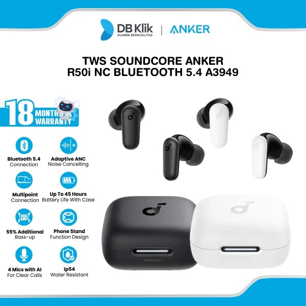 TWS Soundcore Anker R50i NC - True Wireless Earbuds Soundcore R50i ...