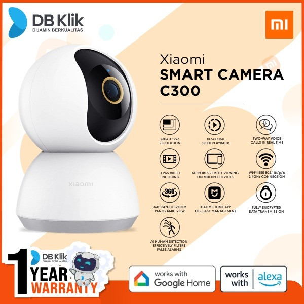 Jual Smart Camera Xiaomi C300 2K ultra-clear HD - Smart Camera C 300 ...